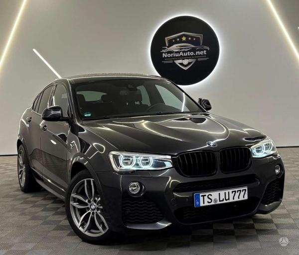 Pelēks BMW X4 2014 Marijampole, ar dzinēja tilpumu 2.99 L un nobraukumu 298 tūkst. km par 15999 €, foto 1 vietnē AUTOMOTO.COM.LV