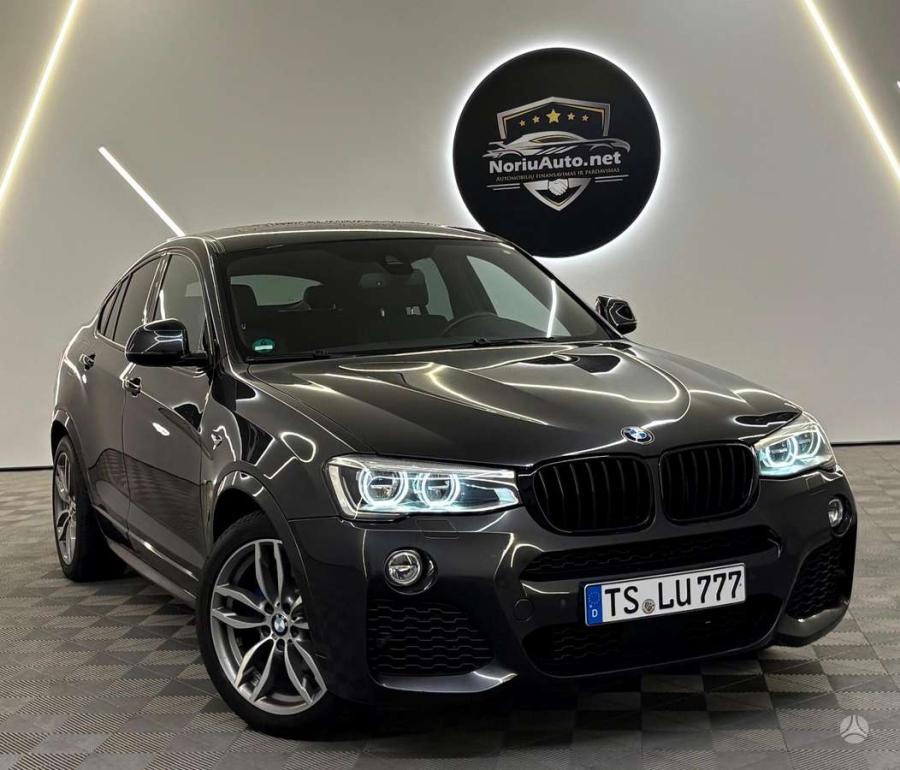 Pelēks BMW X4 2014 Marijampole, ar dzinēja tilpumu 2.99 L un nobraukumu 298 tūkst. km par 15999 €, foto 1 vietnē AUTOMOTO.COM.LV