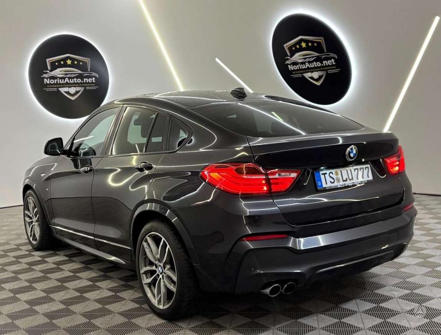 Pelēks BMW X4 2014 Marijampole, ar dzinēja tilpumu 2.99 L un nobraukumu 298 tūkst. km par 15999 €, foto 7 vietnē AUTOMOTO.COM.LV