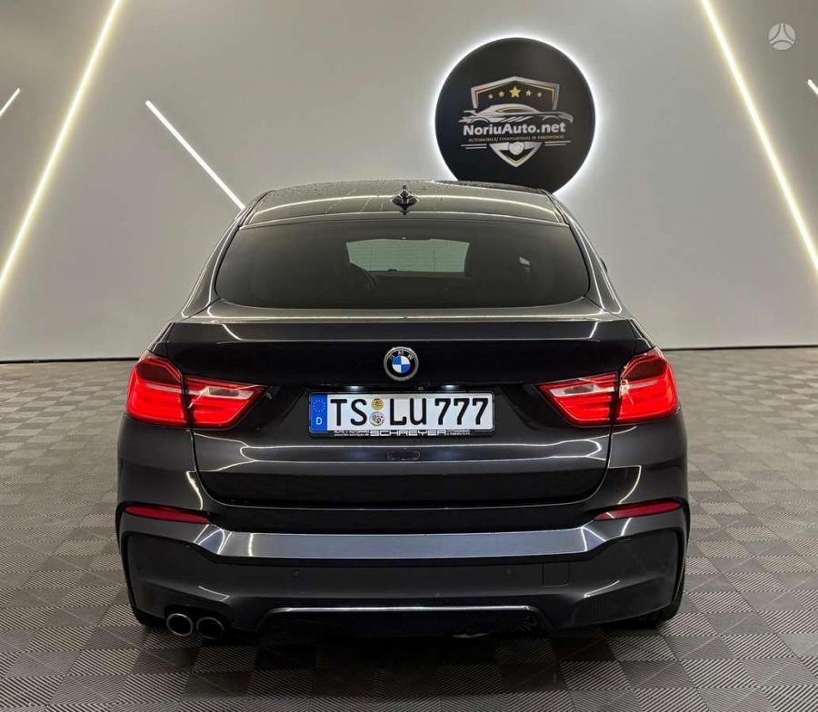 Pelēks BMW X4 2014 Marijampole, ar dzinēja tilpumu 2.99 L un nobraukumu 298 tūkst. km par 15999 €, foto 10 vietnē AUTOMOTO.COM.LV