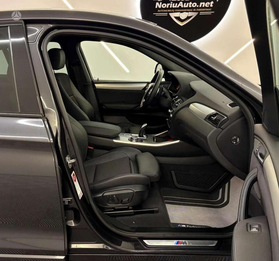 Pelēks BMW X4 2014 Marijampole, ar dzinēja tilpumu 2.99 L un nobraukumu 298 tūkst. km par 15999 €, foto 11 vietnē AUTOMOTO.COM.LV