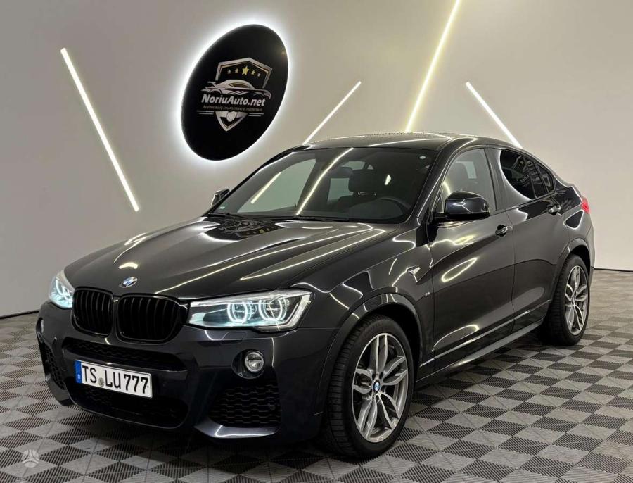 Pelēks BMW X4 2014 Marijampole, ar dzinēja tilpumu 2.99 L un nobraukumu 298 tūkst. km par 15999 €, foto 36 vietnē AUTOMOTO.COM.LV