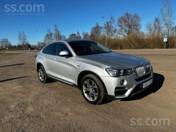 Grey BMW X4 2015 in Riga, with an engine capacity of 2.00 L and mileage of 0 thousand km for 18200 €, photo 4 on AUTOMOTO.COM.LV