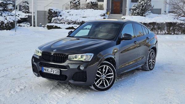 Grey BMW X4 2015 in Elektrenai, with an engine capacity of 2.00 L and mileage of 229 thousand km for 17800 €, photo 1 on AUTOMOTO.COM.LV