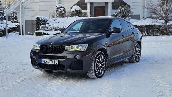 Grey BMW X4 2015 in Elektrenai, with an engine capacity of 2.00 L and mileage of 229 thousand km for 17800 €, photo 2 on AUTOMOTO.COM.LV
