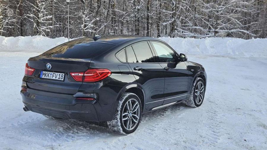 Grey BMW X4 2015 in Elektrenai, with an engine capacity of 2.00 L and mileage of 229 thousand km for 17800 €, photo 7 on AUTOMOTO.COM.LV