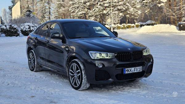 Grey BMW X4 2015 in Elektrenai, with an engine capacity of 2.00 L and mileage of 229 thousand km for 17800 €, photo 10 on AUTOMOTO.COM.LV