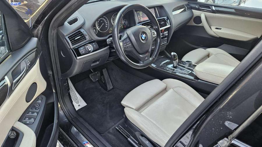 Grey BMW X4 2015 in Elektrenai, with an engine capacity of 2.00 L and mileage of 229 thousand km for 17800 €, photo 12 on AUTOMOTO.COM.LV