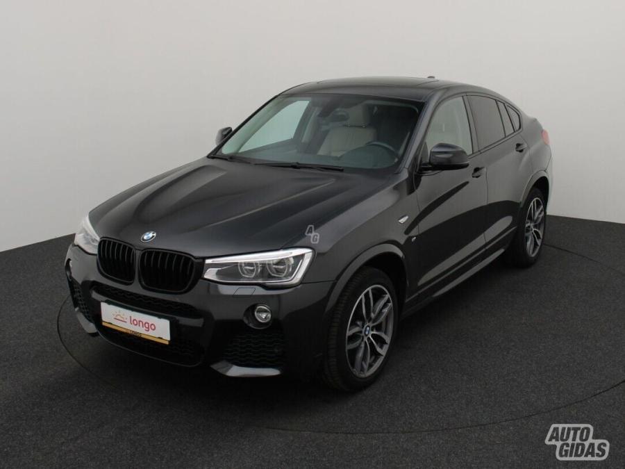 Pelēks BMW X4 2015 Viļņa, ar dzinēja tilpumu 3.00 L un nobraukumu 185 tūkst. km par 19699 €, foto 1 vietnē AUTOMOTO.COM.LV