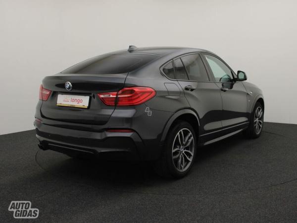 Grey BMW X4 2015 in Vilnius, with an engine capacity of 3.00 L and mileage of 185 thousand km for 19699 €, photo 8 on AUTOMOTO.COM.LV