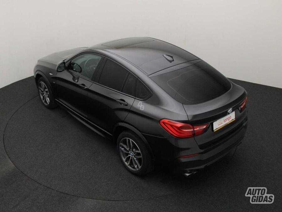 Pelēks BMW X4 2015 Viļņa, ar dzinēja tilpumu 3.00 L un nobraukumu 185 tūkst. km par 19699 €, foto 12 vietnē AUTOMOTO.COM.LV