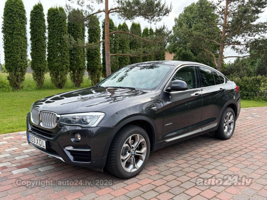 Pelēks BMW X4 2015 Veru, ar dzinēja tilpumu 2.00 L un nobraukumu 112 tūkst. km par 18000 €, foto 1 vietnē AUTOMOTO.COM.LV
