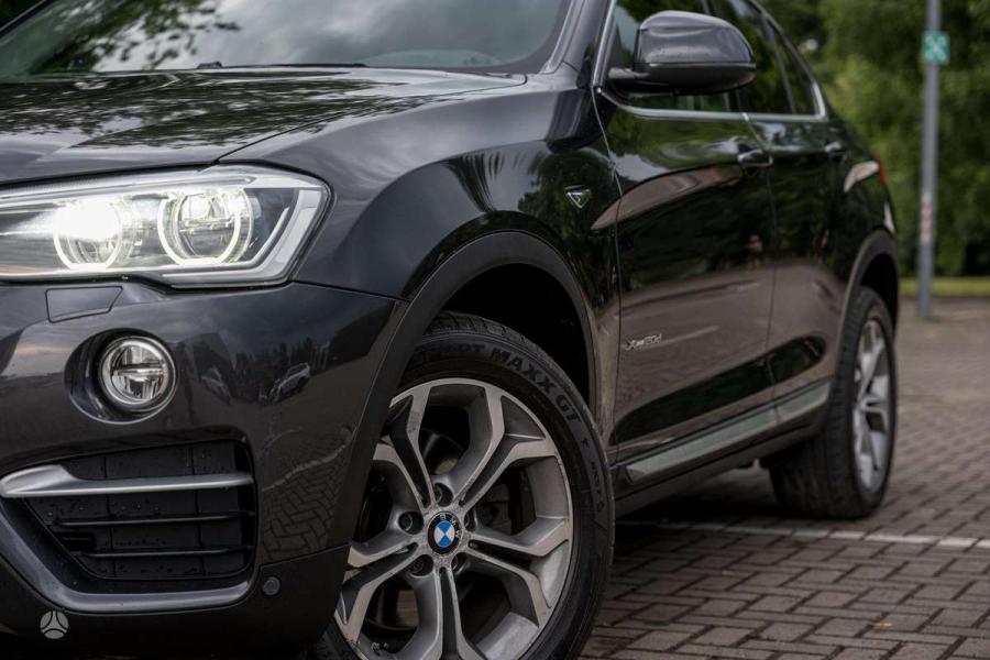 Pelēks BMW X4 2015 Viļņa, ar dzinēja tilpumu 2.00 L un nobraukumu 214 tūkst. km par 17500 €, foto 11 vietnē AUTOMOTO.COM.LV