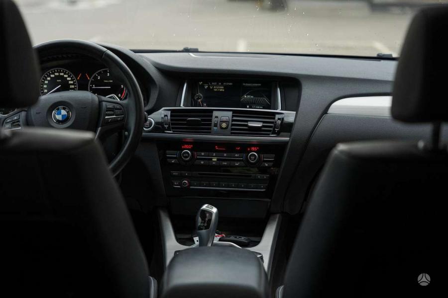 Pelēks BMW X4 2015 Viļņa, ar dzinēja tilpumu 2.00 L un nobraukumu 214 tūkst. km par 17500 €, foto 16 vietnē AUTOMOTO.COM.LV