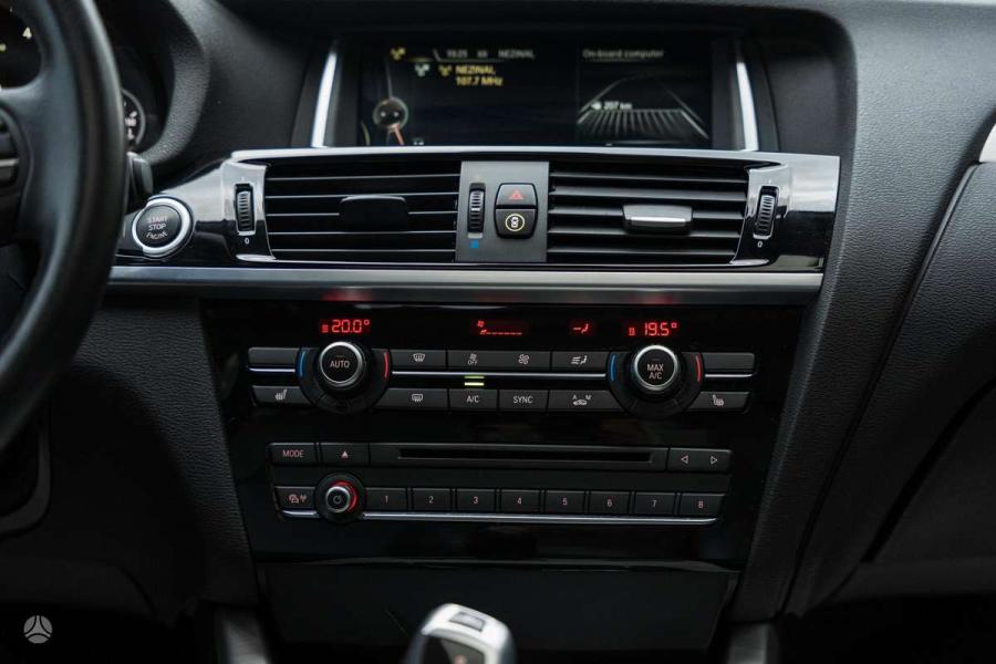 Pelēks BMW X4 2015 Viļņa, ar dzinēja tilpumu 2.00 L un nobraukumu 214 tūkst. km par 17500 €, foto 26 vietnē AUTOMOTO.COM.LV