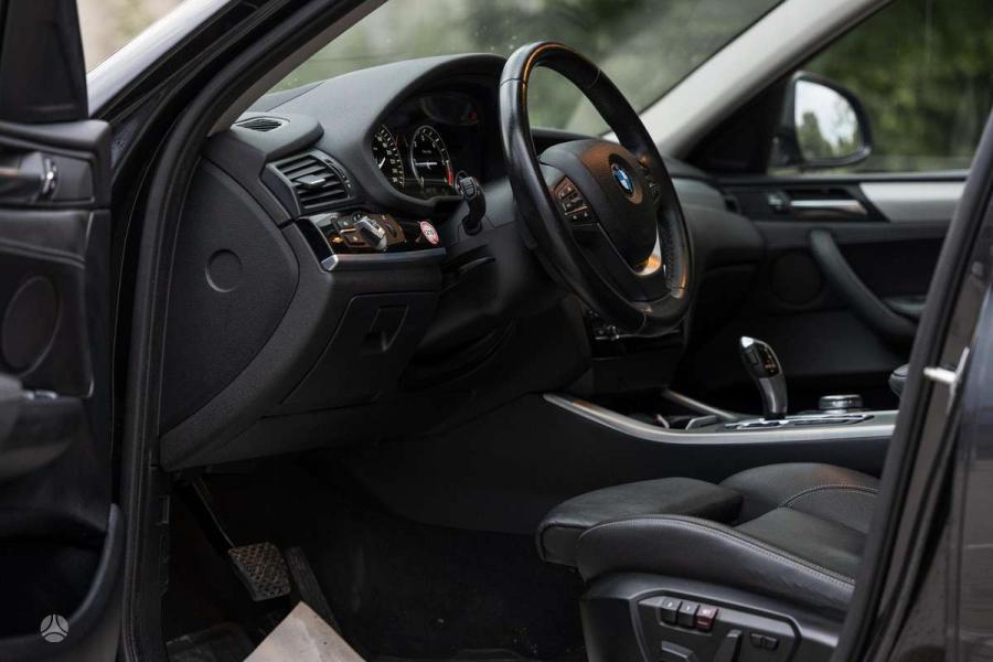 Pelēks BMW X4 2015 Viļņa, ar dzinēja tilpumu 2.00 L un nobraukumu 214 tūkst. km par 17500 €, foto 27 vietnē AUTOMOTO.COM.LV