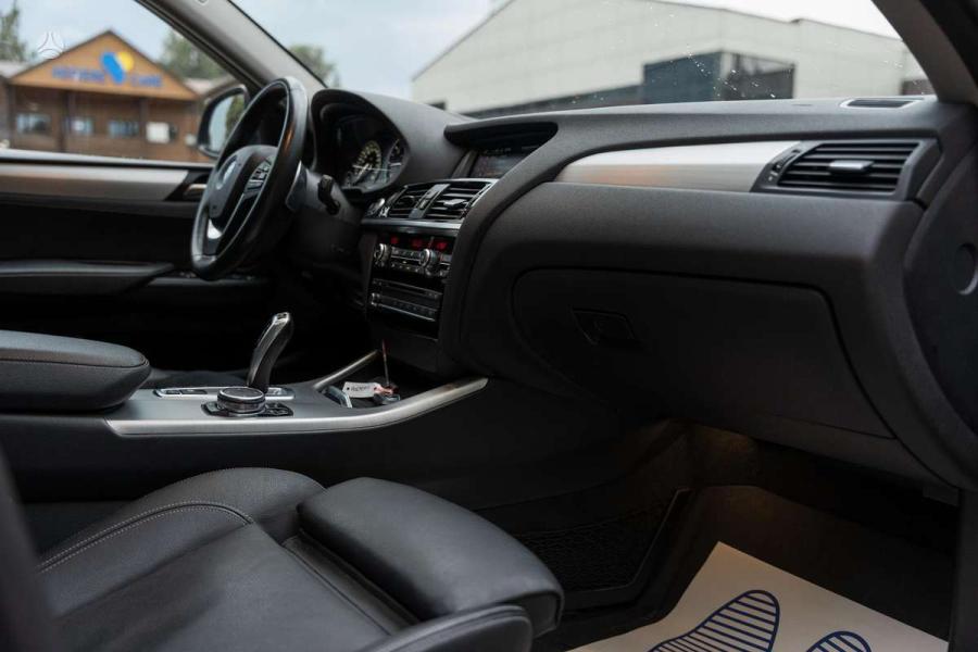 Pelēks BMW X4 2015 Viļņa, ar dzinēja tilpumu 2.00 L un nobraukumu 214 tūkst. km par 17500 €, foto 39 vietnē AUTOMOTO.COM.LV