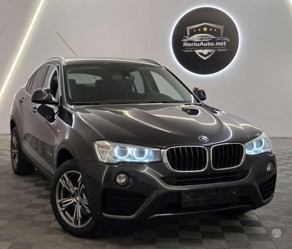 Grey BMW X4 2015 in Marijampole, with an engine capacity of 2.00 L and mileage of 263 thousand km for 15350 €, photo 1 on AUTOMOTO.COM.LV