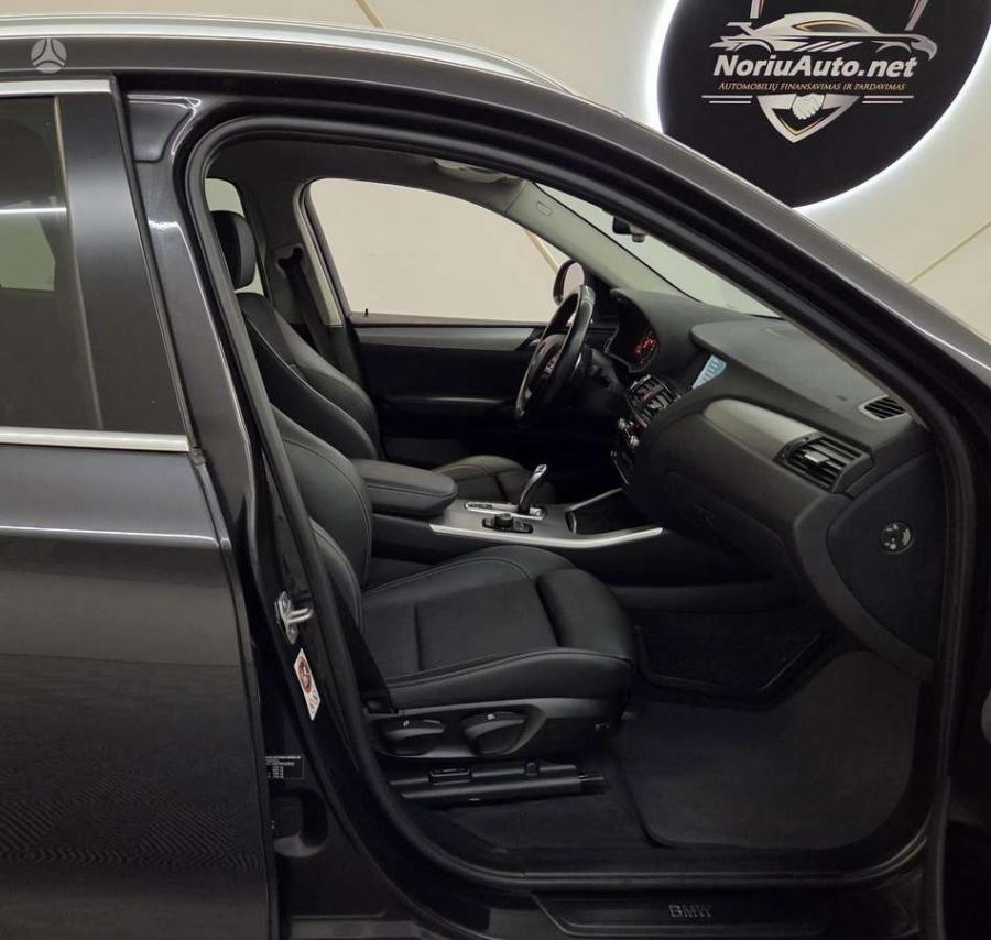 Pelēks BMW X4 2015 Marijampole, ar dzinēja tilpumu 2.00 L un nobraukumu 263 tūkst. km par 15350 €, foto 18 vietnē AUTOMOTO.COM.LV