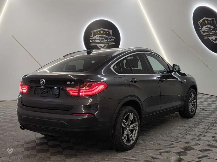 Pelēks BMW X4 2015 Marijampole, ar dzinēja tilpumu 2.00 L un nobraukumu 263 tūkst. km par 15350 €, foto 23 vietnē AUTOMOTO.COM.LV