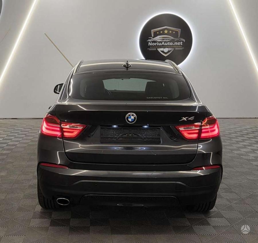 Pelēks BMW X4 2015 Marijampole, ar dzinēja tilpumu 2.00 L un nobraukumu 263 tūkst. km par 15350 €, foto 24 vietnē AUTOMOTO.COM.LV