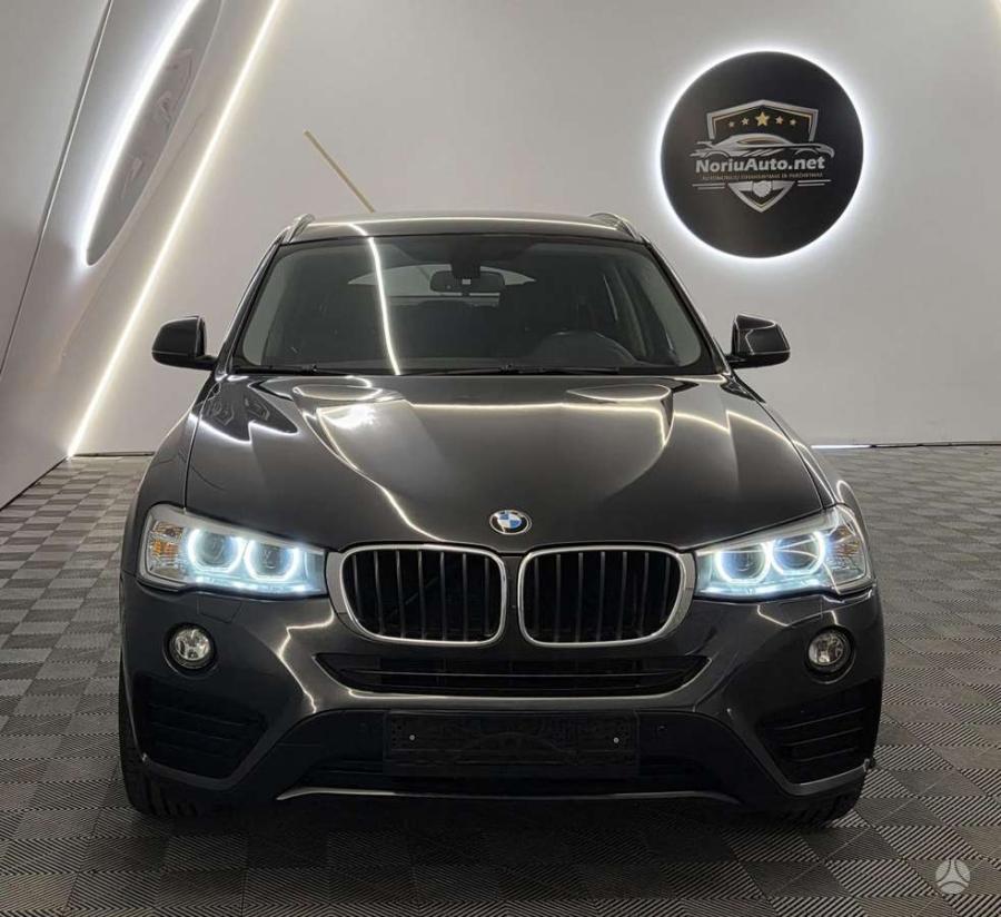 Pelēks BMW X4 2015 Marijampole, ar dzinēja tilpumu 2.00 L un nobraukumu 263 tūkst. km par 15350 €, foto 30 vietnē AUTOMOTO.COM.LV