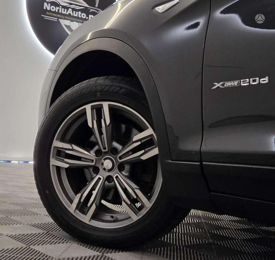 Pelēks BMW X4 2015 Marijampole, ar dzinēja tilpumu 2.00 L un nobraukumu 263 tūkst. km par 15350 €, foto 31 vietnē AUTOMOTO.COM.LV