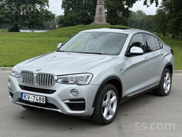 Pelēks BMW X4 2015 Rīga, ar dzinēja tilpumu 2.00 L un nobraukumu 0 tūkst. km par 14250 €, foto 1 vietnē AUTOMOTO.COM.LV