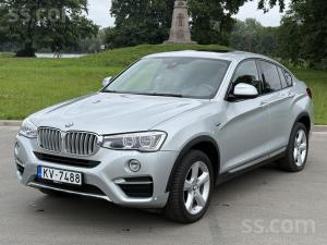 Pelēks BMW X4 2015 Rīga, ar dzinēja tilpumu 2.00 L un nobraukumu 0 tūkst. km par 14250 €, foto  vietnē AUTOMOTO.COM.LV