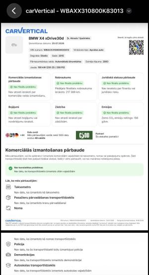 Pelēks BMW X4 2015 Jūrmala, ar dzinēja tilpumu 0.00 L un nobraukumu 237 tūkst. km par 14990 €, foto 14 vietnē AUTOMOTO.COM.LV