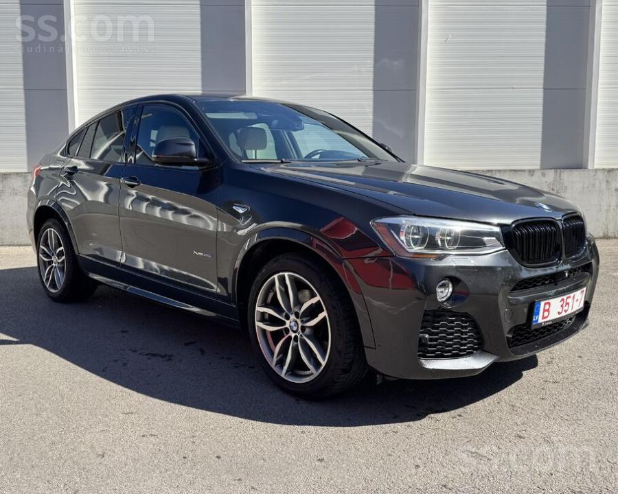 Pelēks BMW X4 2015 Rīga, ar dzinēja tilpumu 2.00 L un nobraukumu 156 tūkst. km par 17800 €, foto 3 vietnē AUTOMOTO.COM.LV