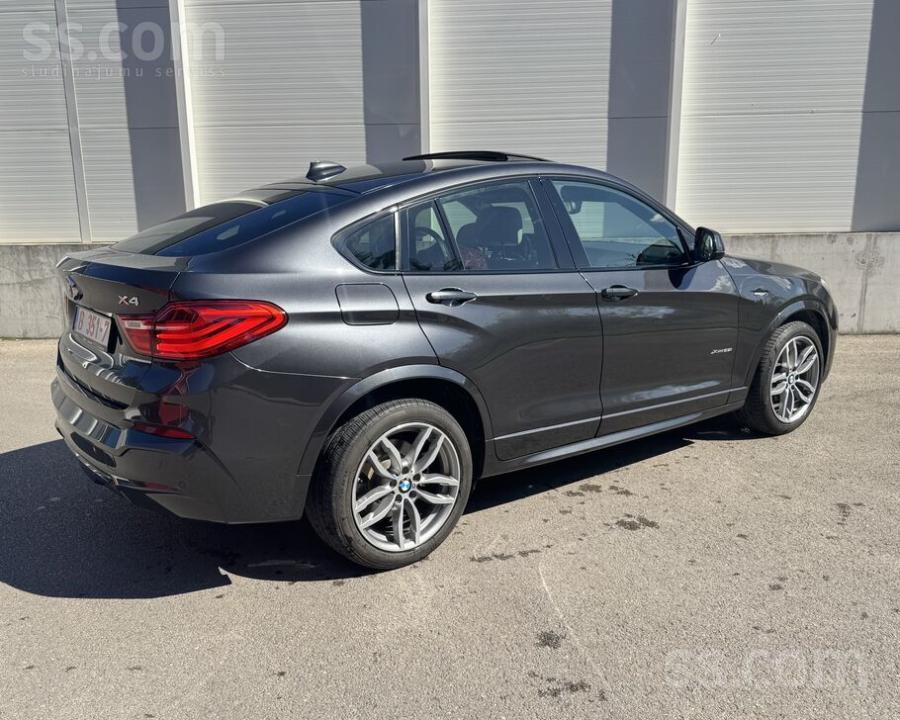 Pelēks BMW X4 2015 Rīga, ar dzinēja tilpumu 2.00 L un nobraukumu 156 tūkst. km par 17800 €, foto 5 vietnē AUTOMOTO.COM.LV