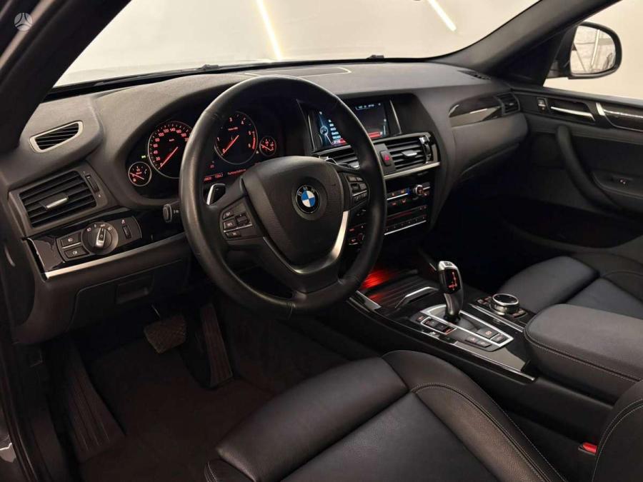 Grey BMW X4 2015 in Marijampole, with an engine capacity of 2.00 L and mileage of 210 thousand km for 15999 €, photo 3 on AUTOMOTO.COM.LV