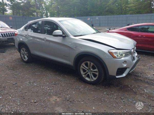 Grey BMW X4 2015 in Klaipeda, with an engine capacity of 0.00 L and mileage of 107 thousand km for 5250 €, photo 1 on AUTOMOTO.COM.LV