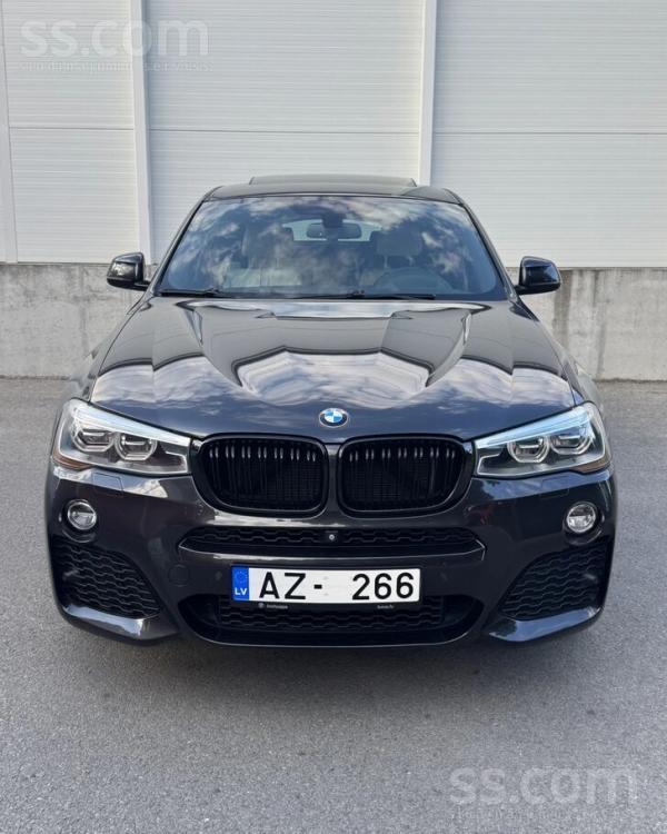 Pelēks BMW X4 2015 Rīga, ar dzinēja tilpumu 2.00 L un nobraukumu 156 tūkst. km par 17200 €, foto 1 vietnē AUTOMOTO.COM.LV
