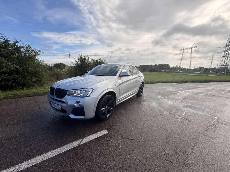Grey BMW X4 2015 in Siauliai, with an engine capacity of 2.00 L and mileage of 205 thousand km for 14000 €, photo 1 on AUTOMOTO.COM.LV