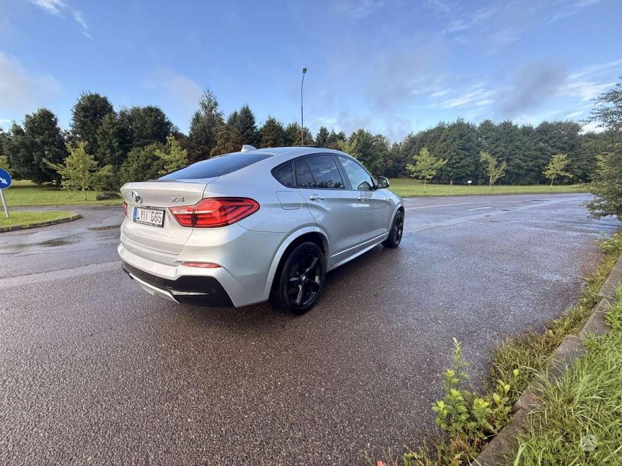 Grey BMW X4 2015 in Siauliai, with an engine capacity of 2.00 L and mileage of 205 thousand km for 14000 €, photo 5 on AUTOMOTO.COM.LV