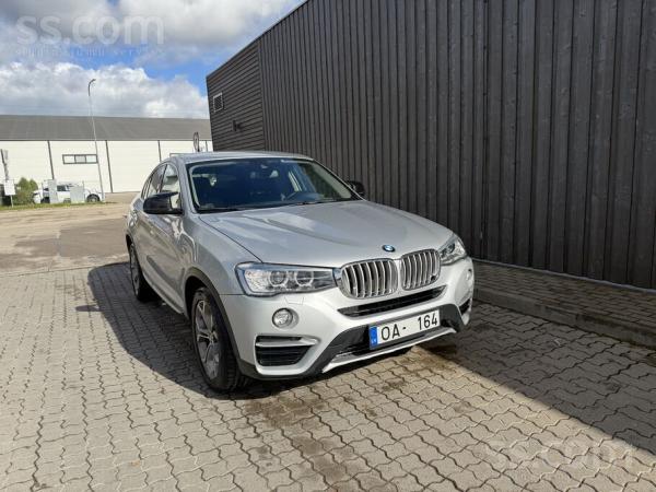 Pelēks BMW X4 2015 Jelgava, ar dzinēja tilpumu 2.00 L un nobraukumu 0 tūkst. km par 16900 €, foto 1 vietnē AUTOMOTO.COM.LV