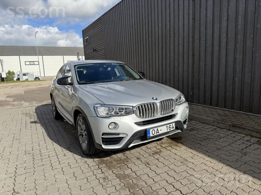 Pelēks BMW X4 2015 Jelgava, ar dzinēja tilpumu 2.00 L un nobraukumu 0 tūkst. km par 16900 €, foto 1 vietnē AUTOMOTO.COM.LV