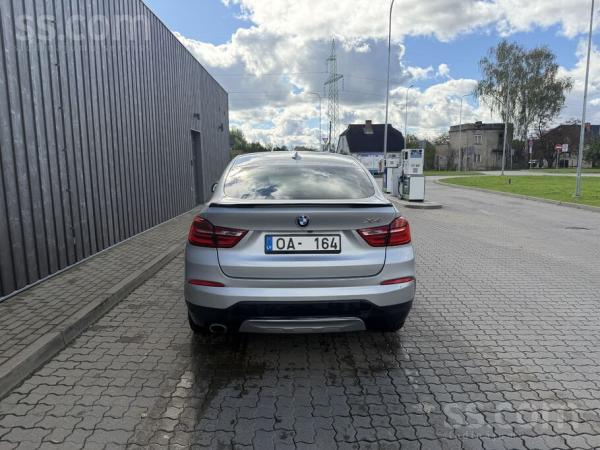 Pelēks BMW X4 2015 Jelgava, ar dzinēja tilpumu 2.00 L un nobraukumu 0 tūkst. km par 16900 €, foto 5 vietnē AUTOMOTO.COM.LV
