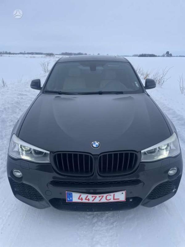 Pelēks BMW X4 2016 Pakruojis, ar dzinēja tilpumu 2.98 L un nobraukumu 276 tūkst. km par 15800 €, foto 3 vietnē AUTOMOTO.COM.LV