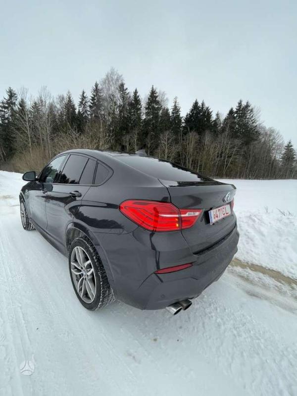 Pelēks BMW X4 2016 Pakruojis, ar dzinēja tilpumu 2.98 L un nobraukumu 276 tūkst. km par 15800 €, foto 6 vietnē AUTOMOTO.COM.LV