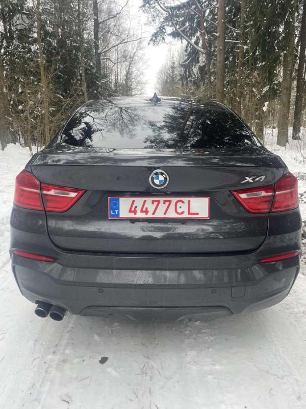 Pelēks BMW X4 2016 Pakruojis, ar dzinēja tilpumu 2.98 L un nobraukumu 276 tūkst. km par 15800 €, foto 7 vietnē AUTOMOTO.COM.LV