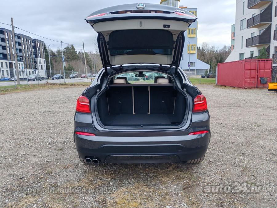Grey BMW X4 2016 in Tallinn, with an engine capacity of 3.00 L and mileage of 200 thousand km for 17499 €, photo 6 on AUTOMOTO.COM.LV