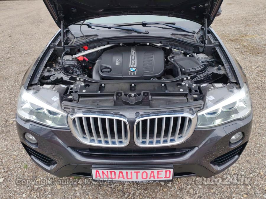 Grey BMW X4 2016 in Tallinn, with an engine capacity of 3.00 L and mileage of 200 thousand km for 17499 €, photo 16 on AUTOMOTO.COM.LV