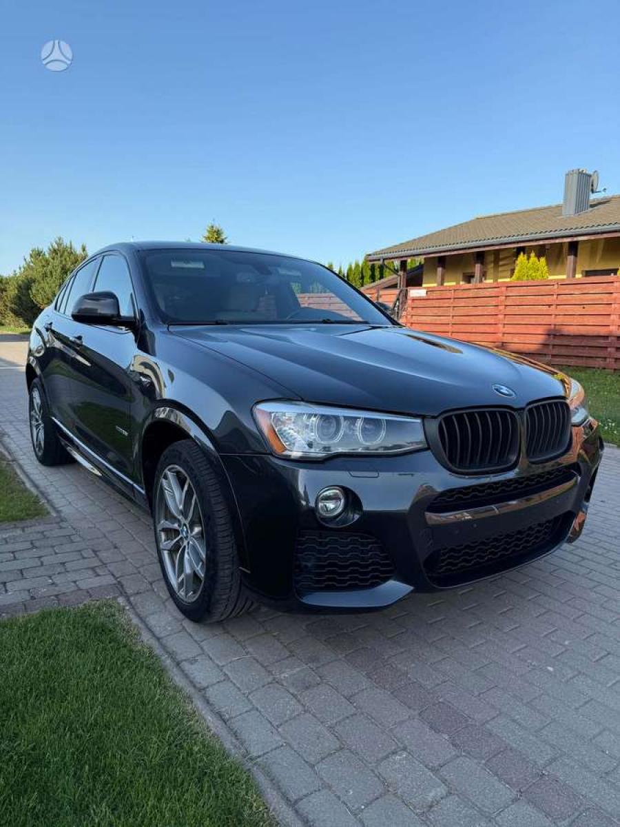 Grey BMW X4 2016 in Klaipeda, with an engine capacity of 2.98 L and mileage of 276 thousand km for 12500 €, photo 4 on AUTOMOTO.COM.LV