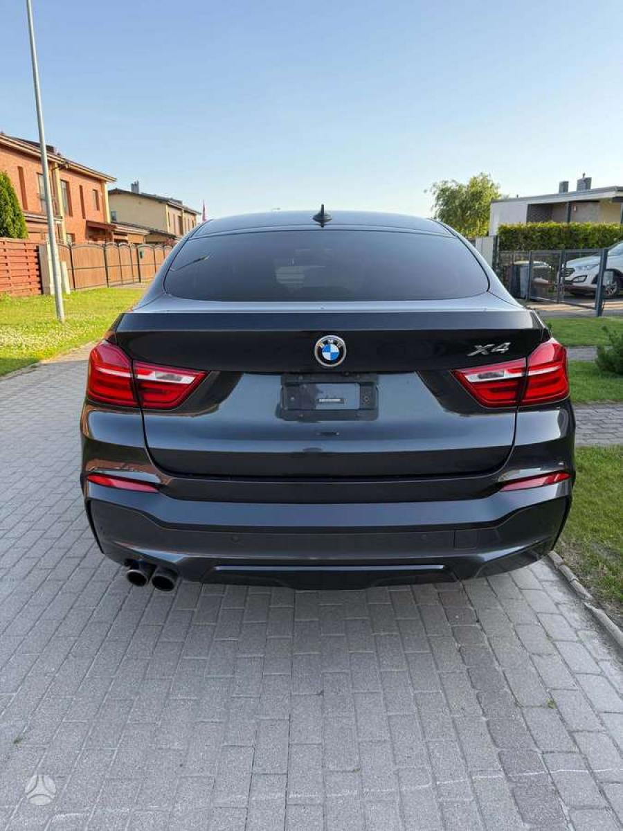 Grey BMW X4 2016 in Klaipeda, with an engine capacity of 2.98 L and mileage of 276 thousand km for 12500 €, photo 7 on AUTOMOTO.COM.LV