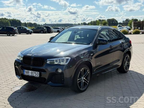 Pelēks BMW X4 2016 Rīga, ar dzinēja tilpumu 3.00 L un nobraukumu 235 tūkst. km par 15900 €, foto 1 vietnē AUTOMOTO.COM.LV