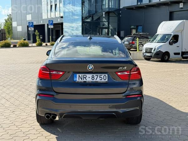 Pelēks BMW X4 2016 Rīga, ar dzinēja tilpumu 3.00 L un nobraukumu 235 tūkst. km par 15900 €, foto 5 vietnē AUTOMOTO.COM.LV