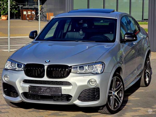 Grey BMW X4 2016 in Siauliai, with an engine capacity of 2.99 L and mileage of 300 thousand km for 15900 €, photo 10 on AUTOMOTO.COM.LV